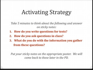 Professional Development: RIGOR | PPT