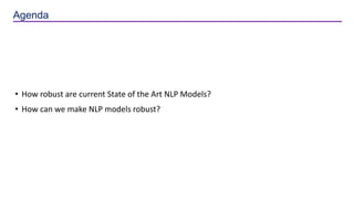 Rigourous evaluation of nlp models in real world deployment | PPTX | Artificial Intelligence ...