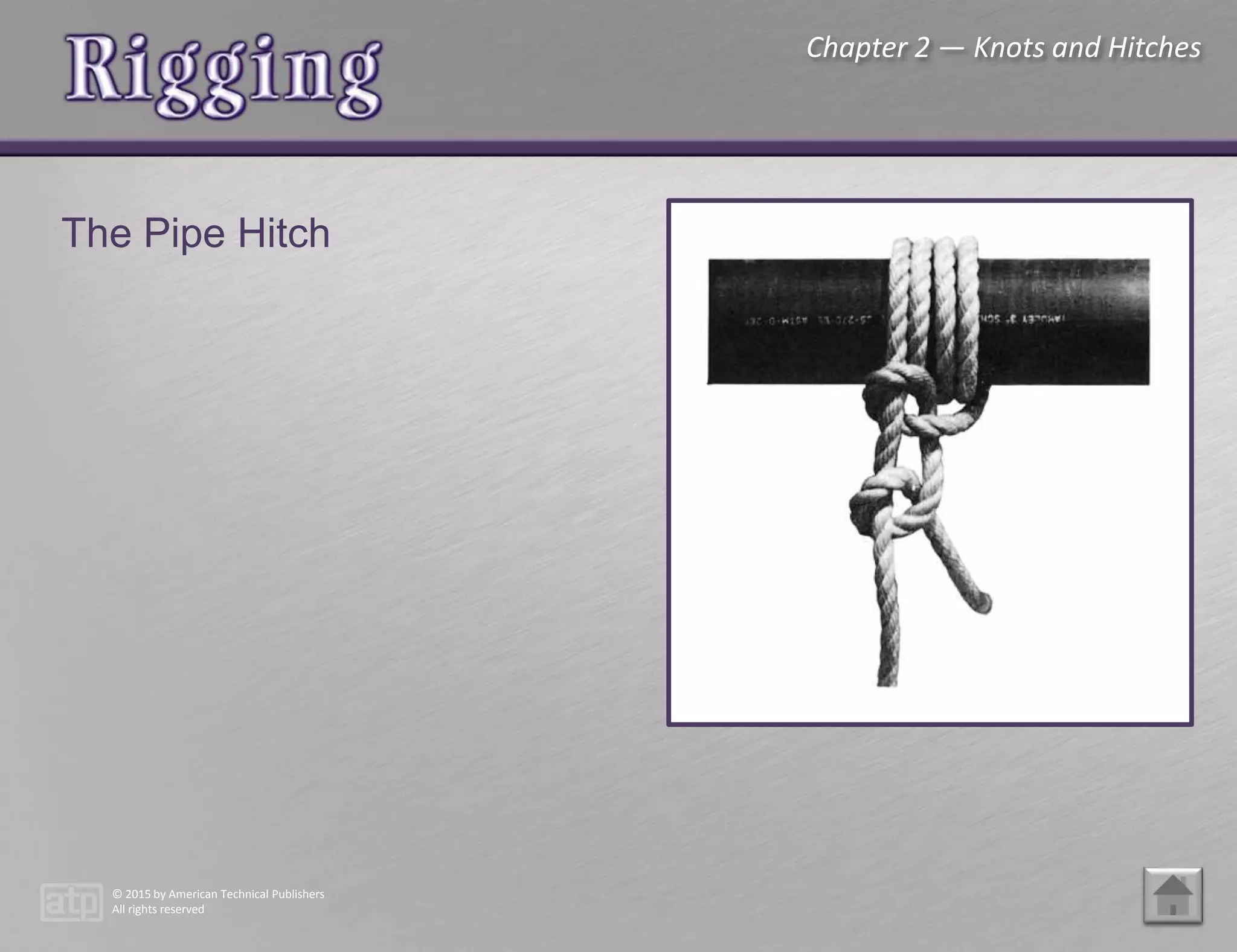 Ua Rigging Chapter 2 knots and hitches | PPT
