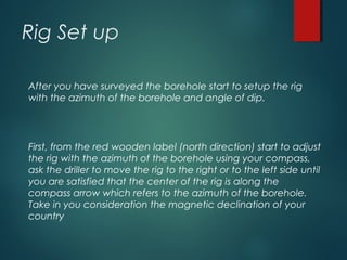 Rig set up | PPT