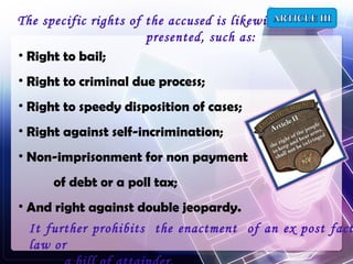 Rigths of accused | PPT