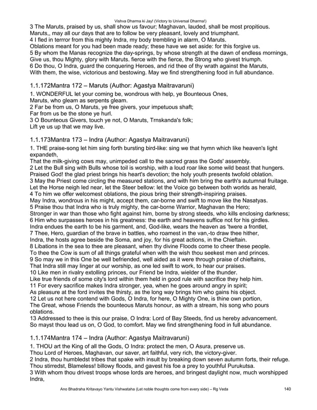 Rigveda meaning a2 c4 | PDF