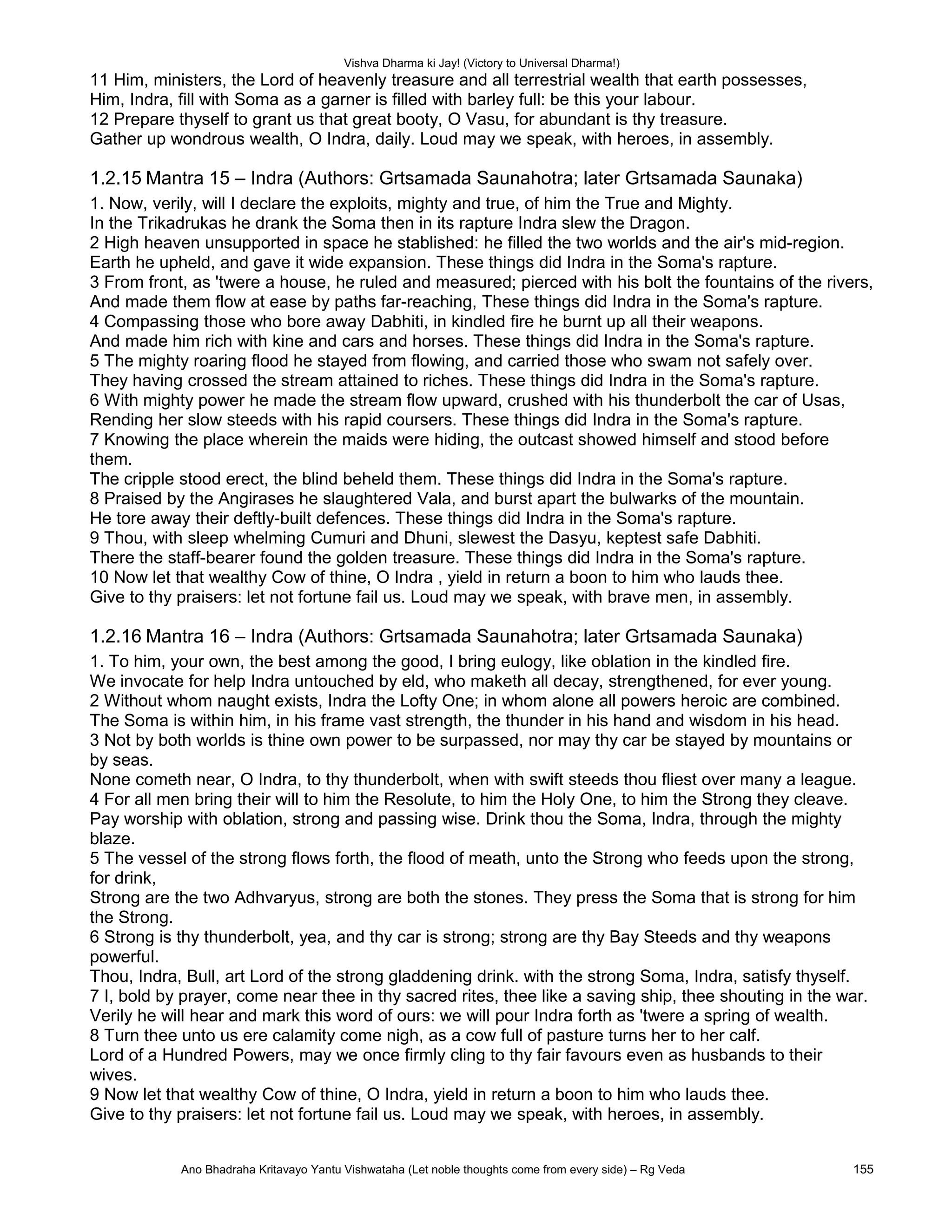 Rigveda meaning a2 c6 | PDF