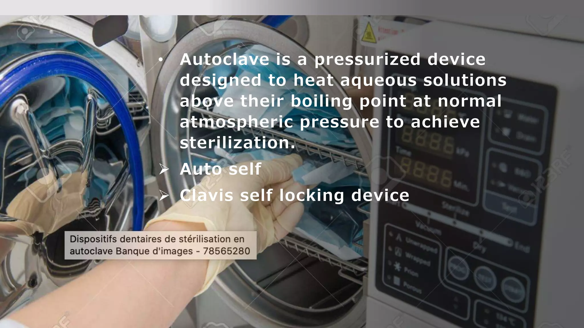 Autoclave | PPTX
