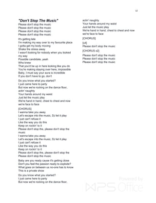 Rihanna What Now Lyrics