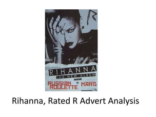 Rihanna rated r | PPTX