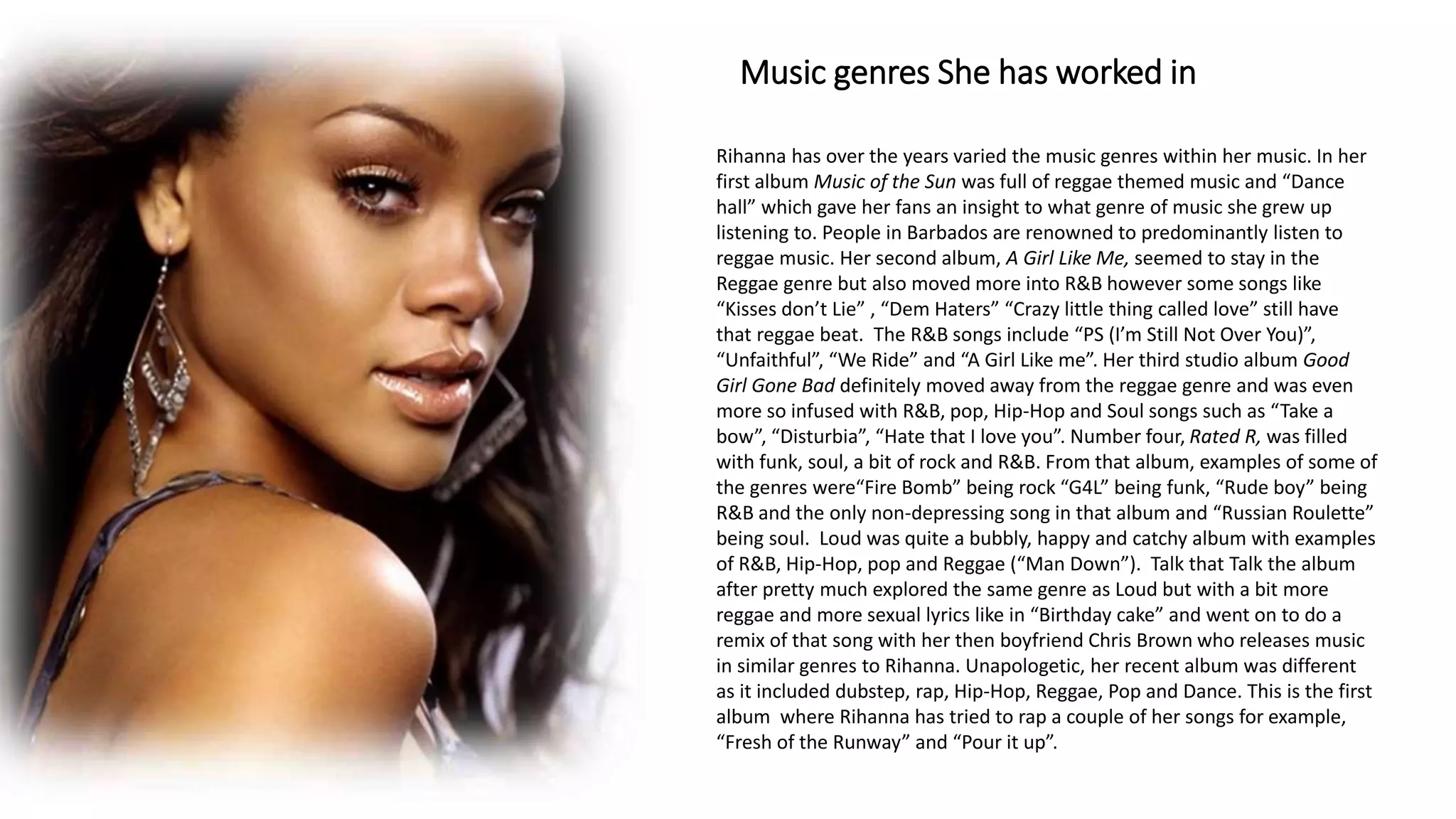 Rihanna star profile | PPT