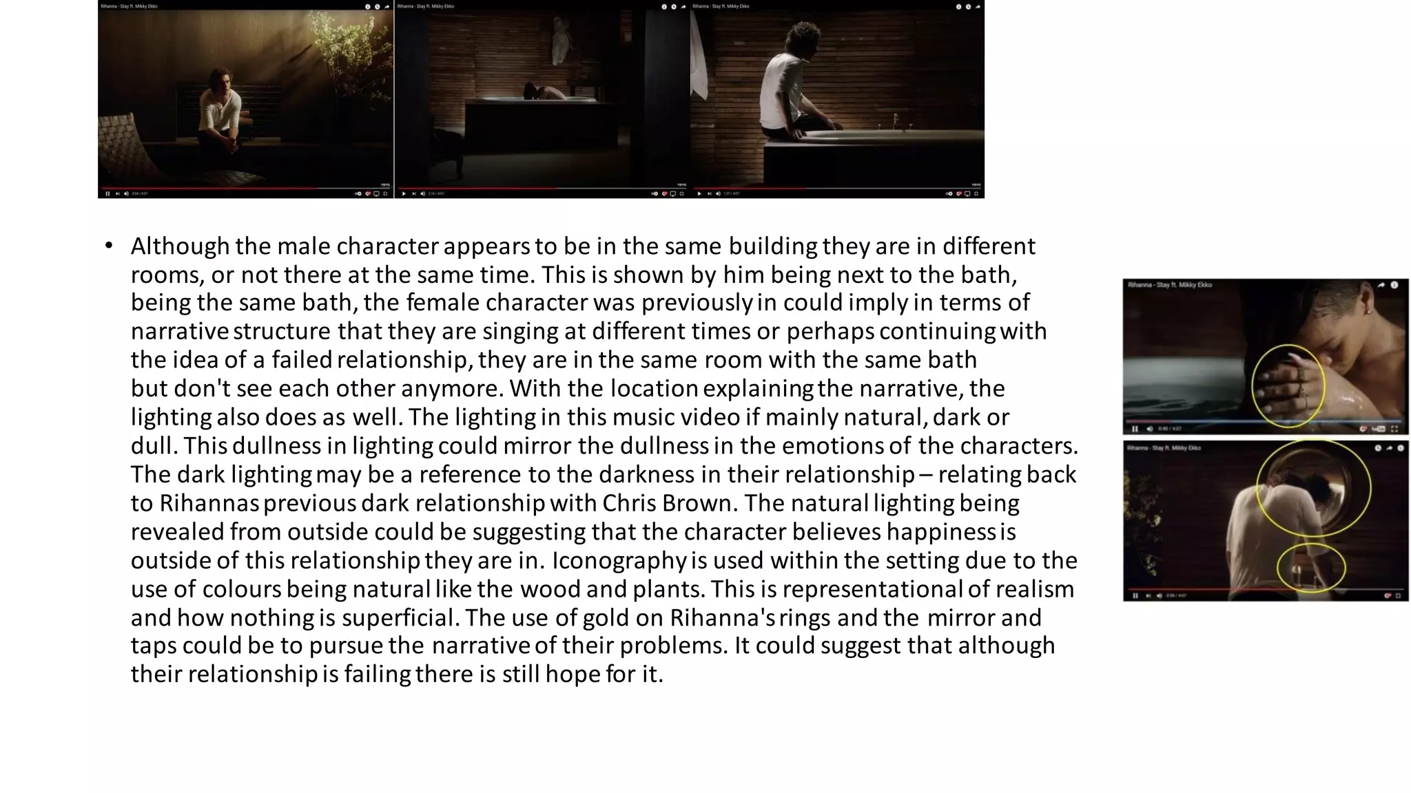 Rihanna – stay ft. mikky ekko analysis | PDF