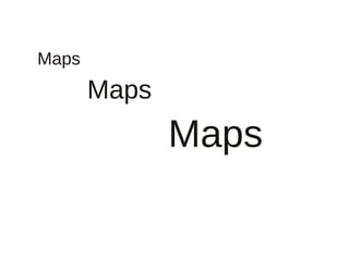 Maps - See What You Can Do With Maps | PPT