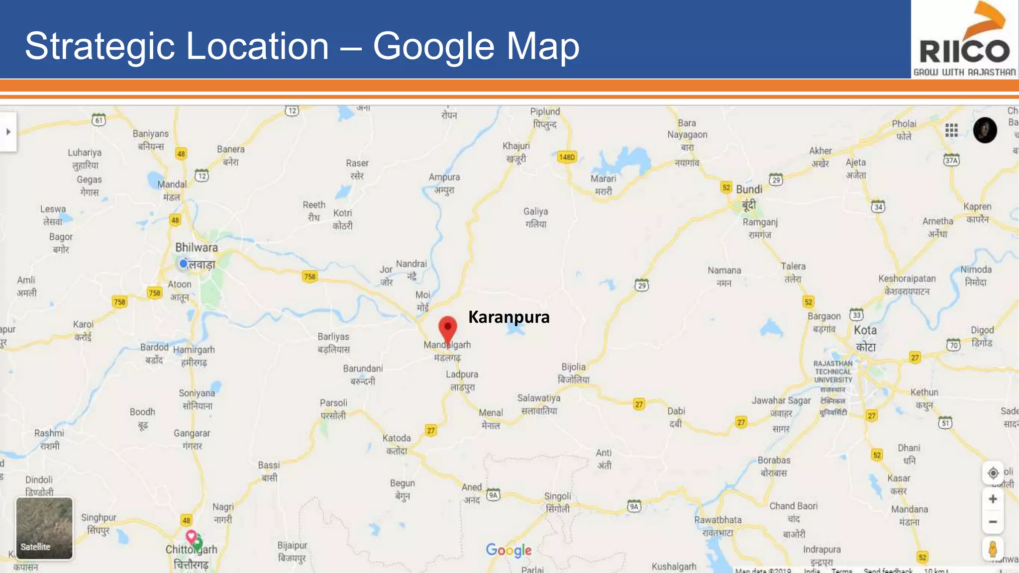 RIICO industrial area Karanpura, Bhilwara, Rajasthan | PPTX