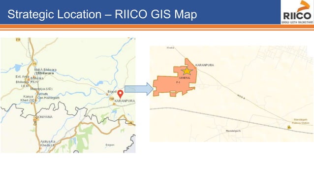 RIICO industrial area Karanpura, Bhilwara, Rajasthan | PPTX