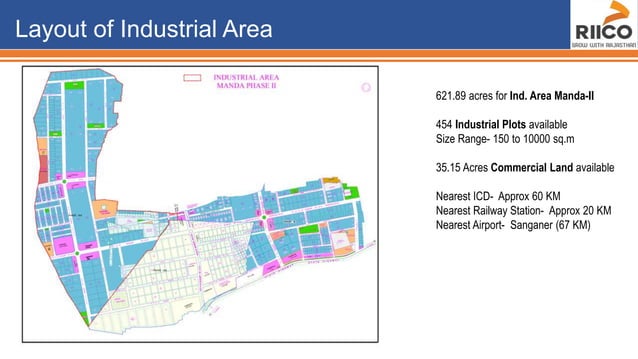 RIICO industrial area Manda Phase II, Jaipur, Rajasthan | PPT