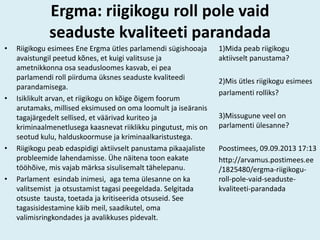 Riigikogu Pptx