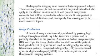 RADIOGRAPHIC IMAGING INTRODUCTION TO RADIOLOGUC TECHNOLOGY.pptx