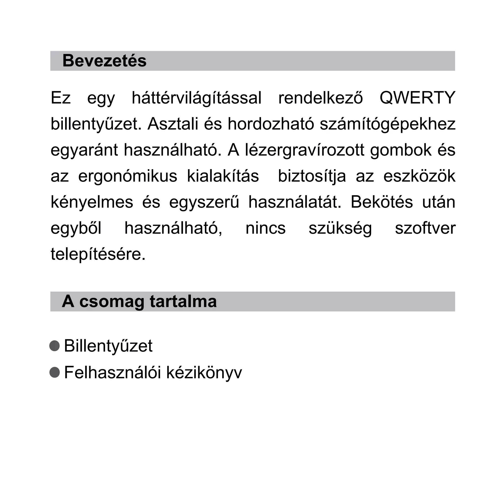 Rii RK100 Gamer billentyűzet használati útmutató | PDF