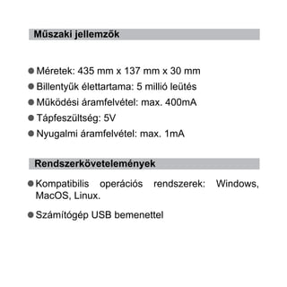 Rii RK100 Gamer billentyűzet használati útmutató | PDF