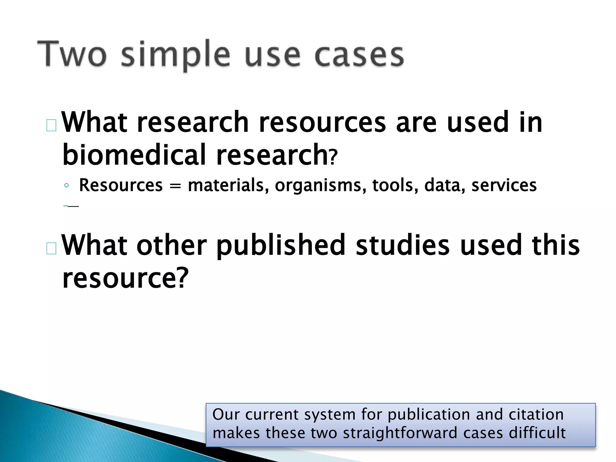 Resource Identification Initiative | PPTX