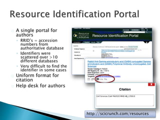 Resource Identification Initiative | PPTX