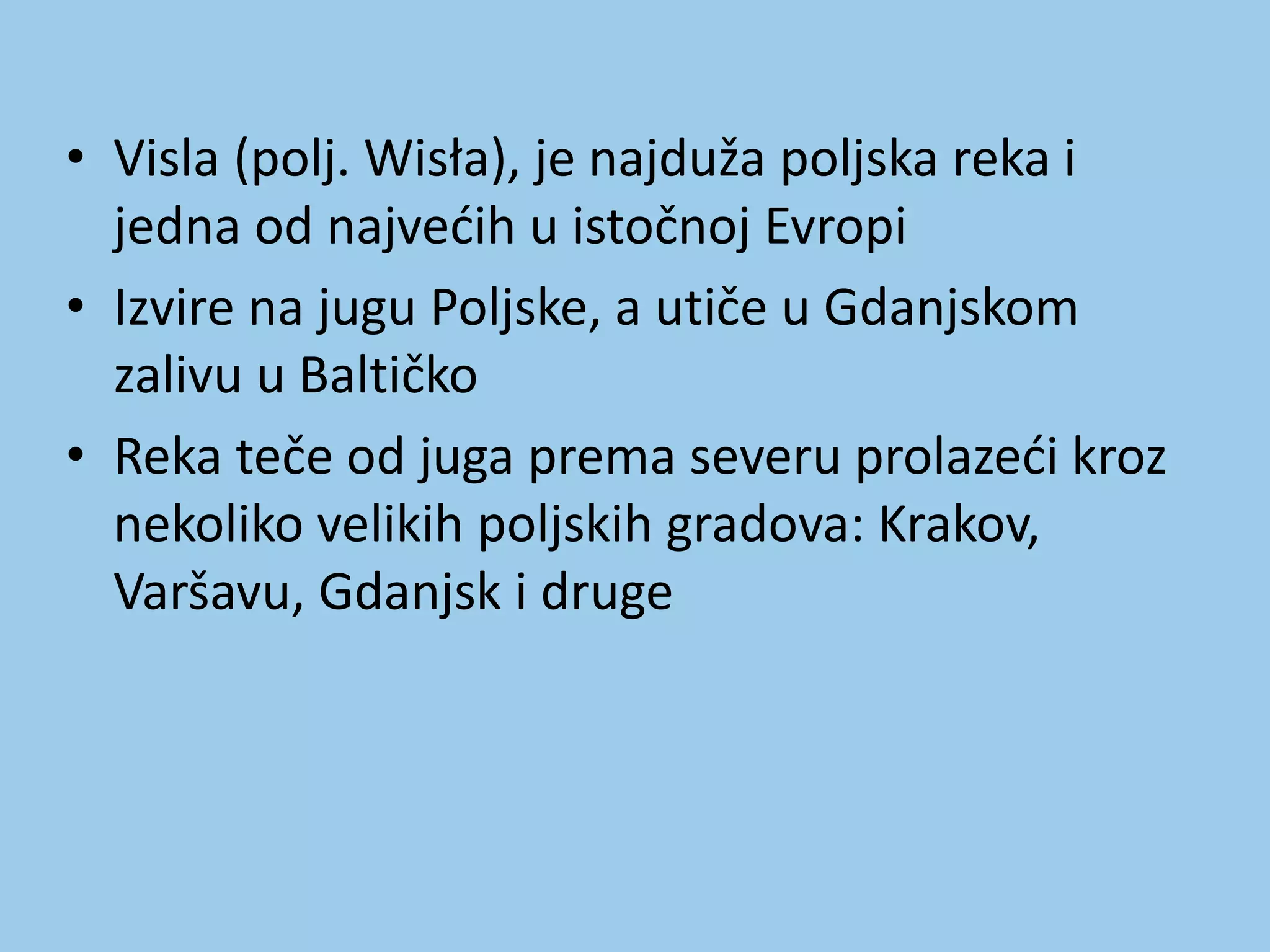 Rijeke i jezera Evrope | PPTX