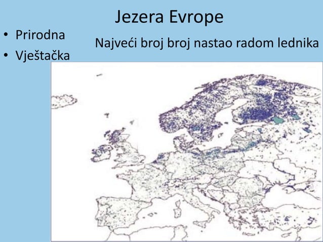 Rijeke i jezera Evrope | PPTX