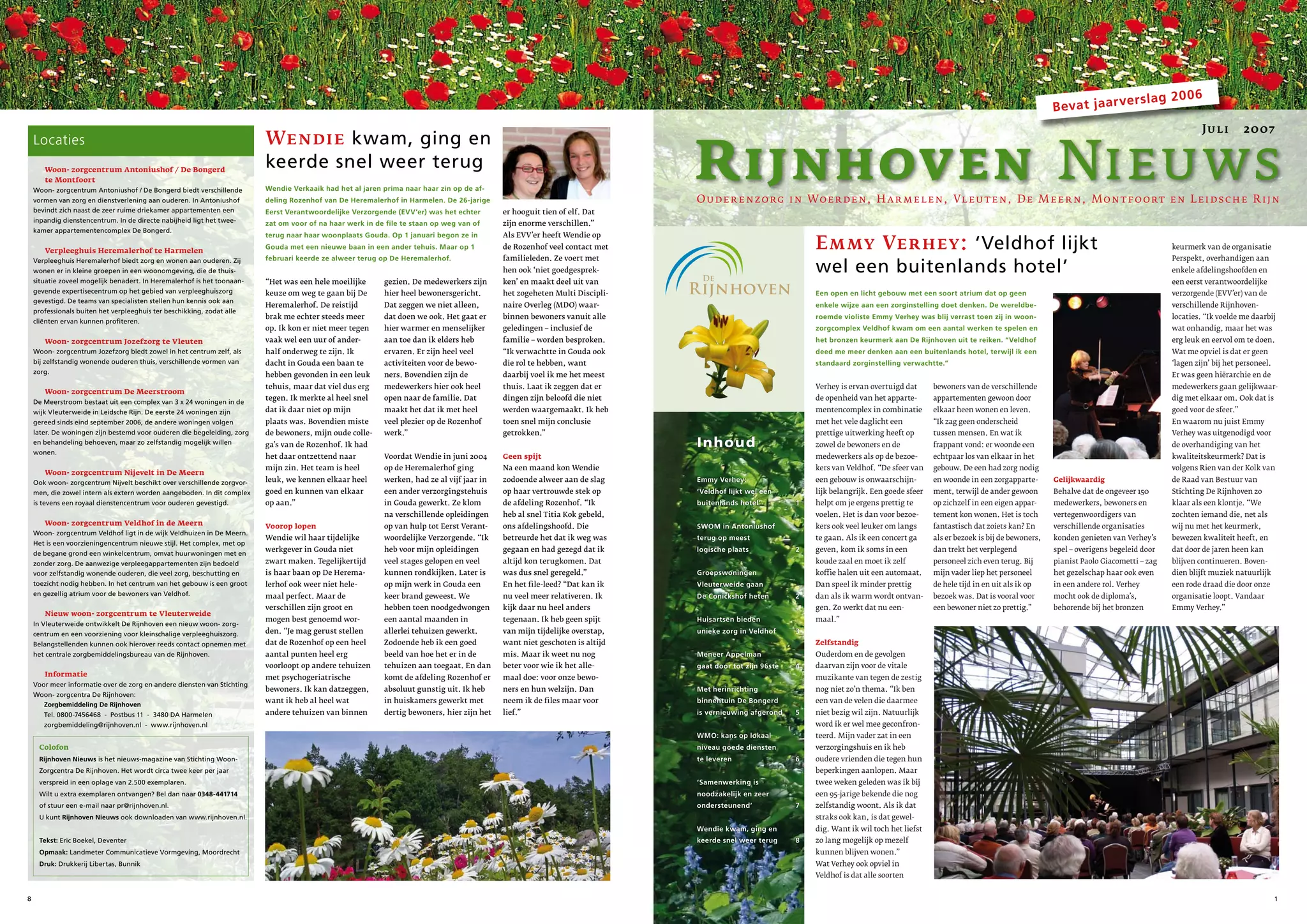 Rijnhoven Nieuws Juli 2007 | PDF