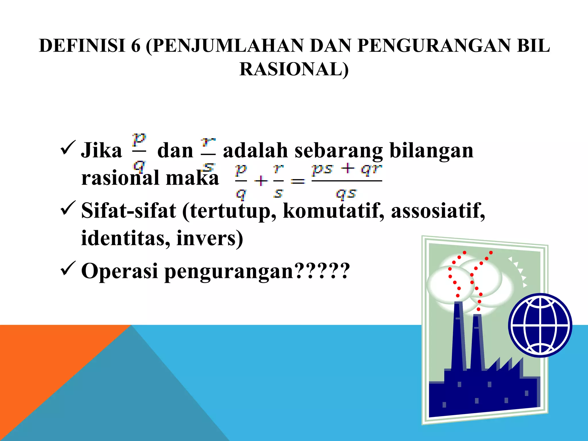 Rika puspitasari 1830206115 bilangan rasional | PPT