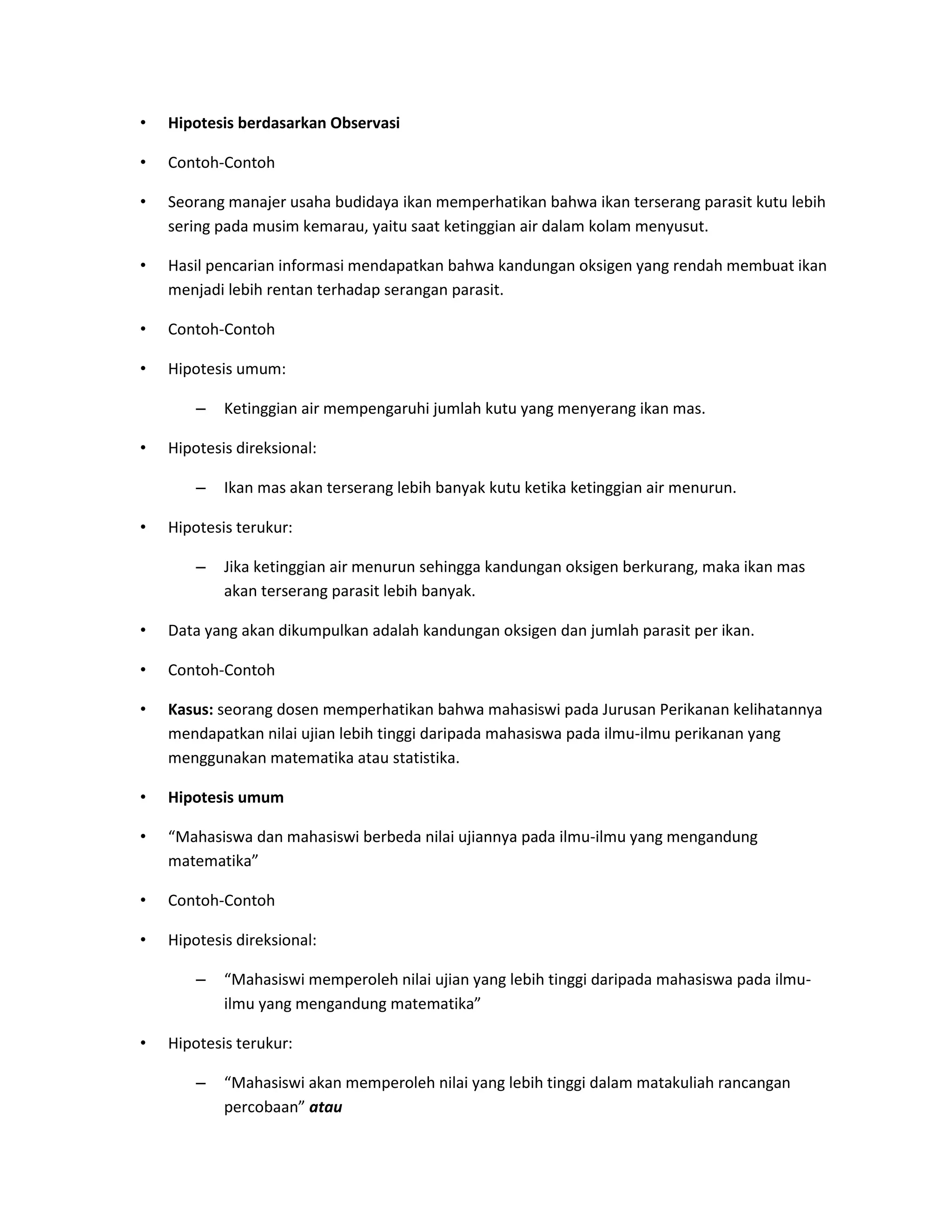 Riki 3 memformulasi hipotesis | DOCX