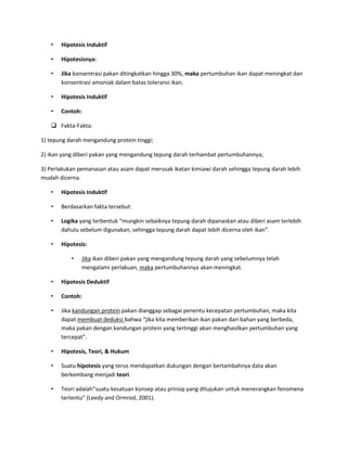 Riki 3 memformulasi hipotesis | DOCX