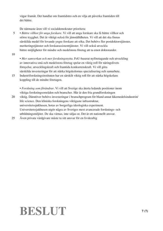 Riktlinjer Konkurrera Med Kunskap Och Forskning | PDF