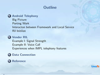 RIL and Android Telephony | PDF