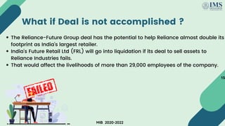 Reliance- Future group analysis | PDF