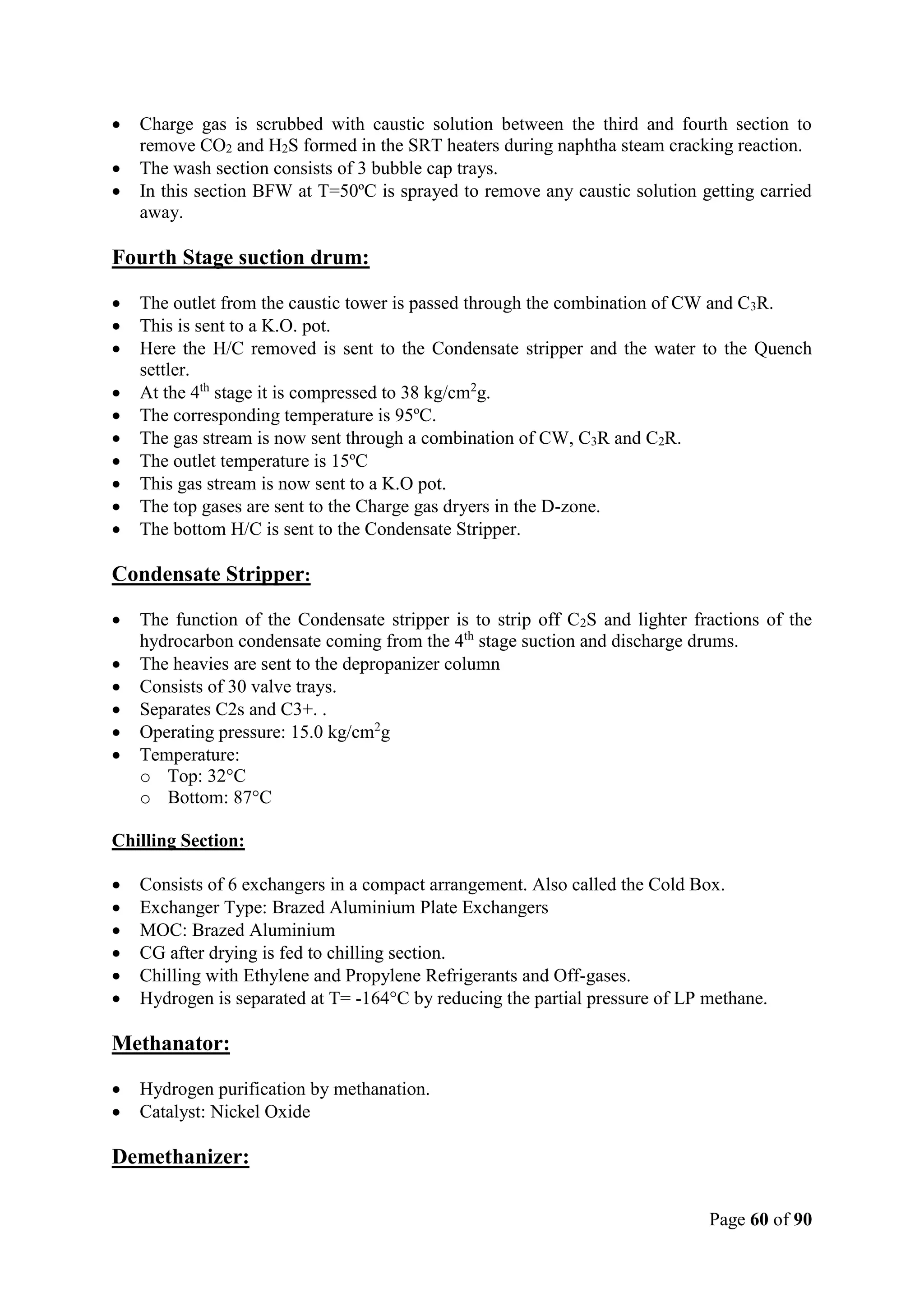 Naphtha Cracker Plant | PDF