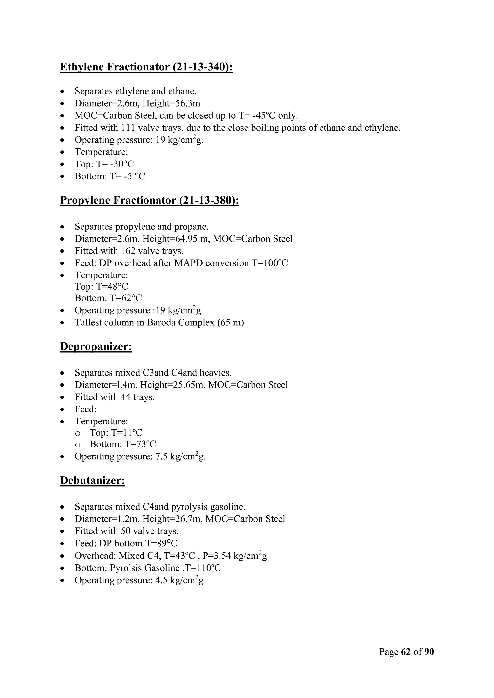 Naphtha Cracker Plant | PDF