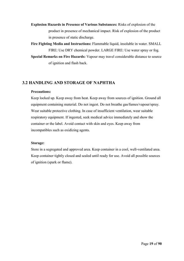 Naphtha Cracker Plant