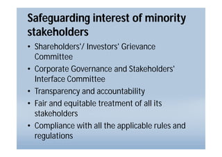 Ril Corporate Governance | PDF