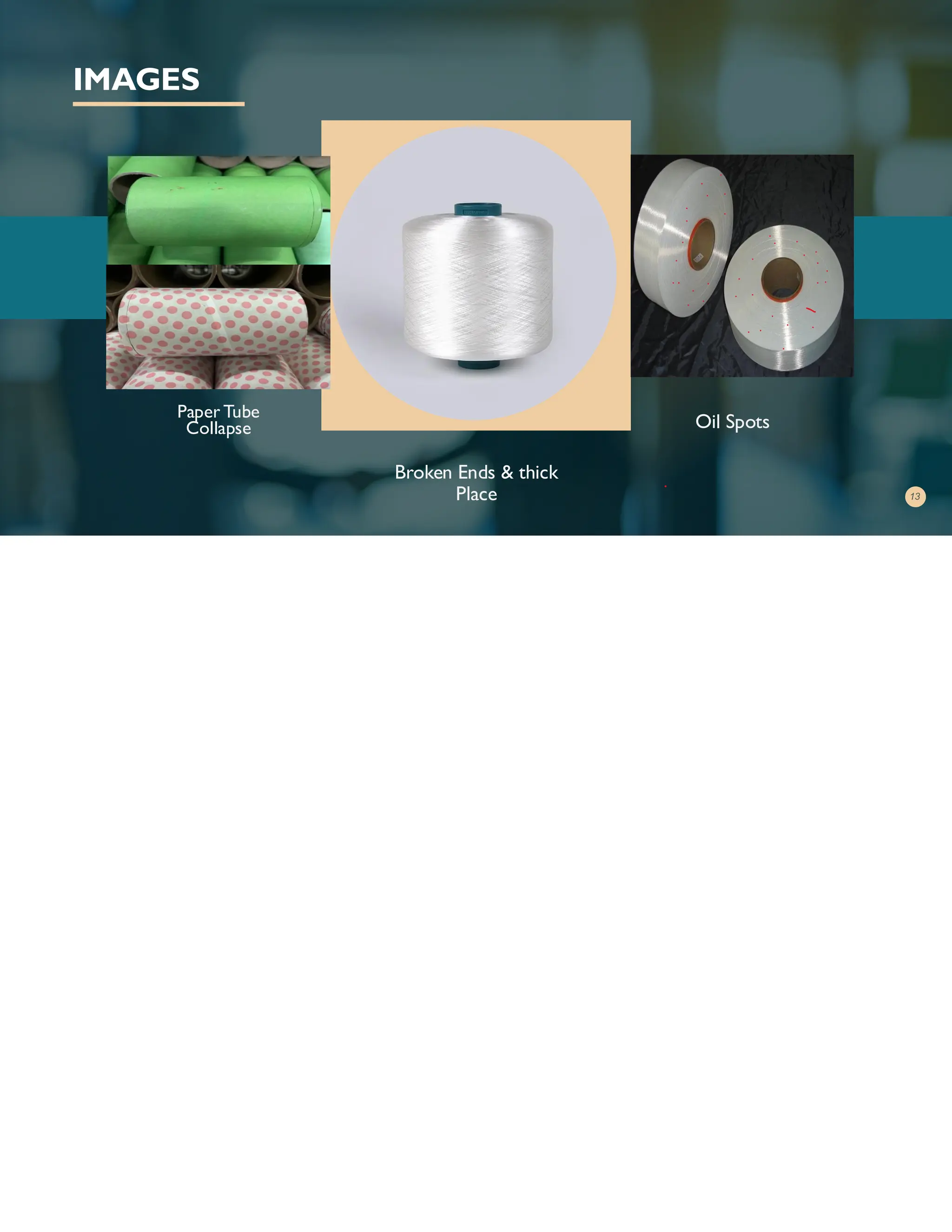 Project on Defects in textured yarn in texturizing | PDF