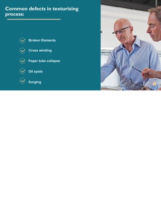 Project on Defects in textured yarn in texturizing | PDF