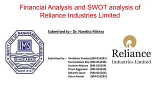 RELIANCE | PPTX