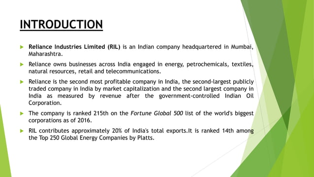 RELIANCE | PPT