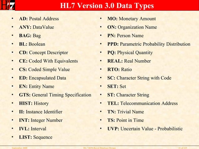 Rim Based Relational Database Design Tutorial September 2008 Ppt