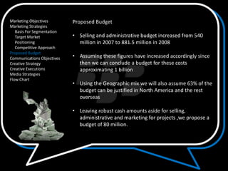 Rim IMC PLAN Rough Draft 4 | PPTX | Smartphones | Consumer Electronics