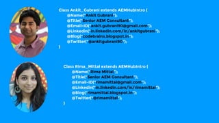 Integrating Apache Wookie with AEM | PPT