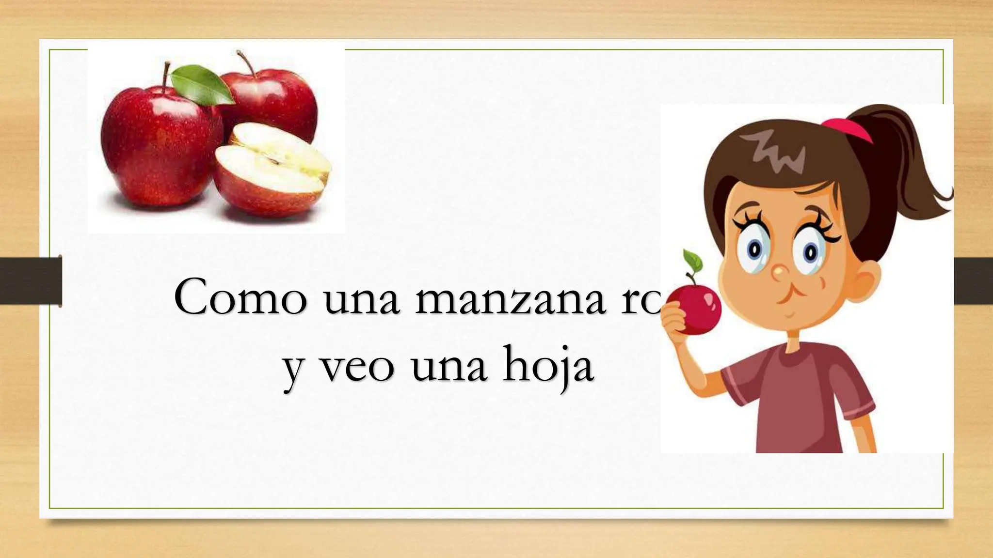 RIMA DE FRUTAS para el desarrollo de los niños en edad escolar | PPT
