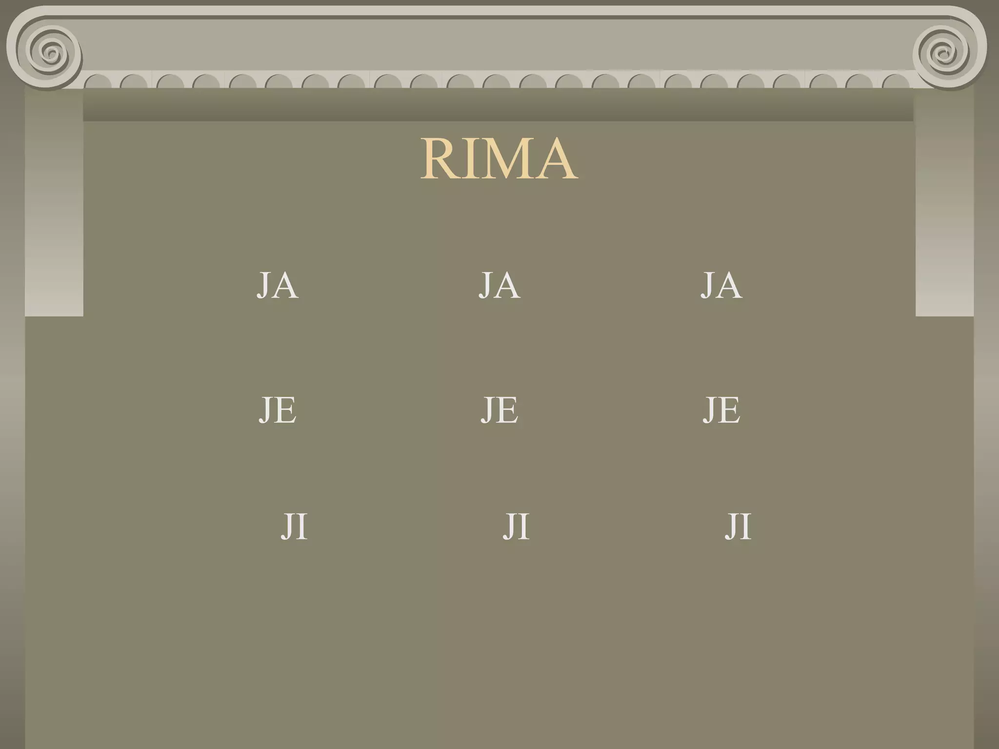 RIMA J CON PICTOGRAMAS | PPT