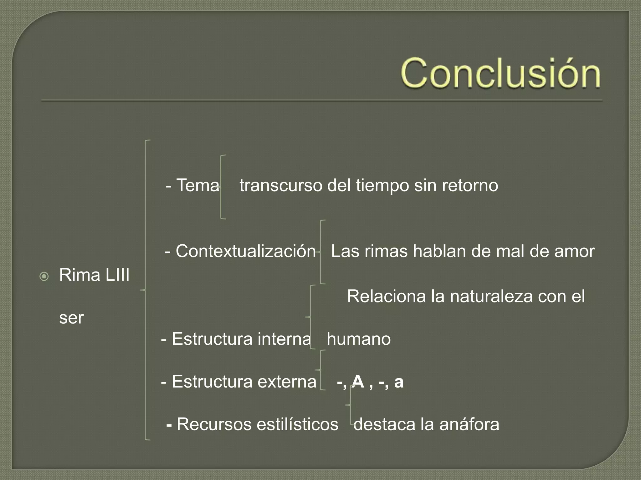 Rima liii de bécquer power point | PPTX | Romance | Genres