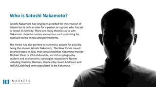 RImarkets- The rise of BitCoin | PPTX