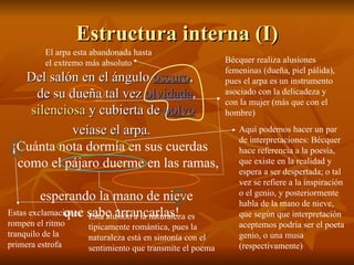 Rima VII: del salón en el ángulo oscuro... | PPT