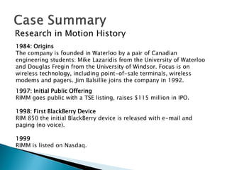 Rim case study | PDF