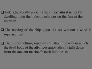 Rime of ancient mariner | PPTX