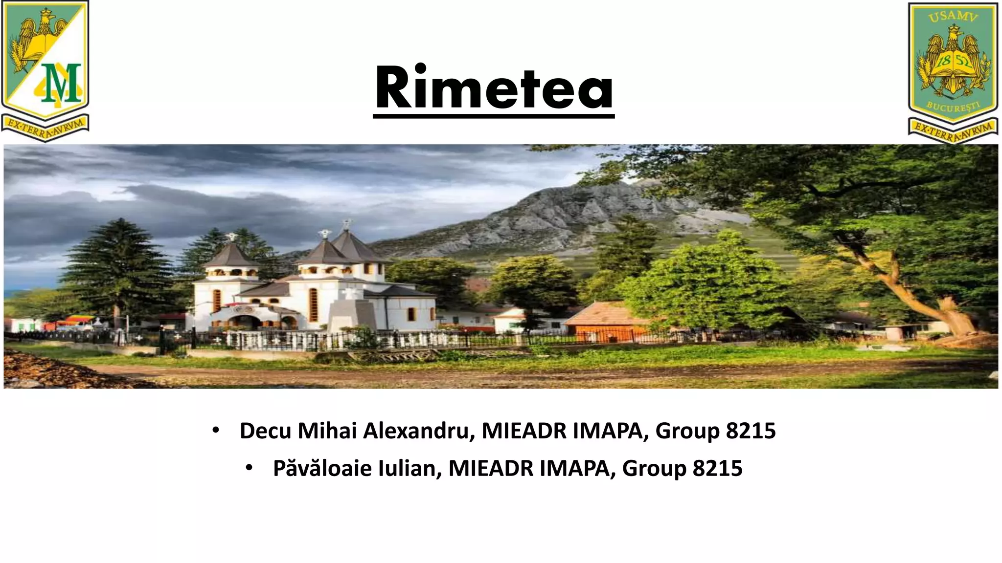 Rimetea | PPT